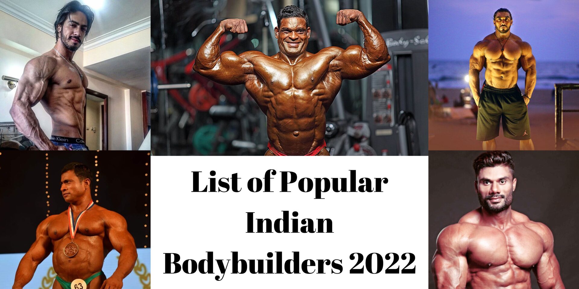 List Of Popular Indian Bodybuilders 2022